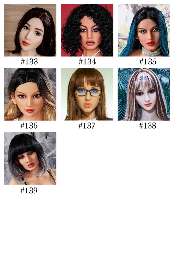 Extra Doll Heads ( Irontech TPE Doll) - Mailovedoll